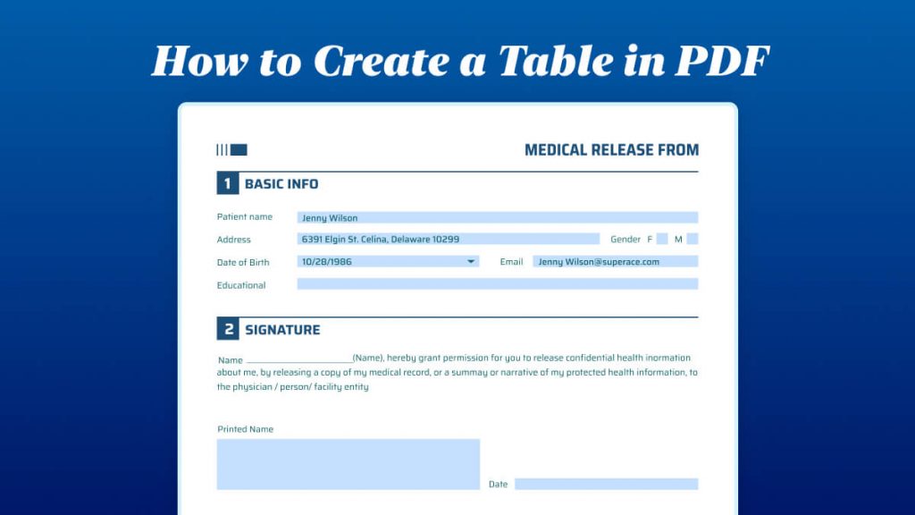 How to Create a Table in PDF? (The Ultimate Guide) | [Official] UPDF