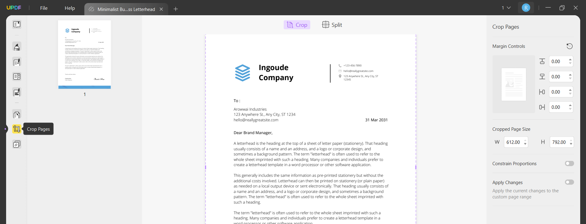 How to Crop Signature from PDF? (Step by Step Guide) | UPDF