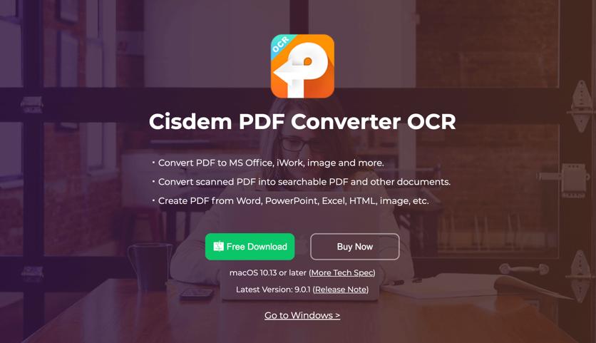 Cisdem PDF Converter OCR Review: Everything is Here | UPDF
