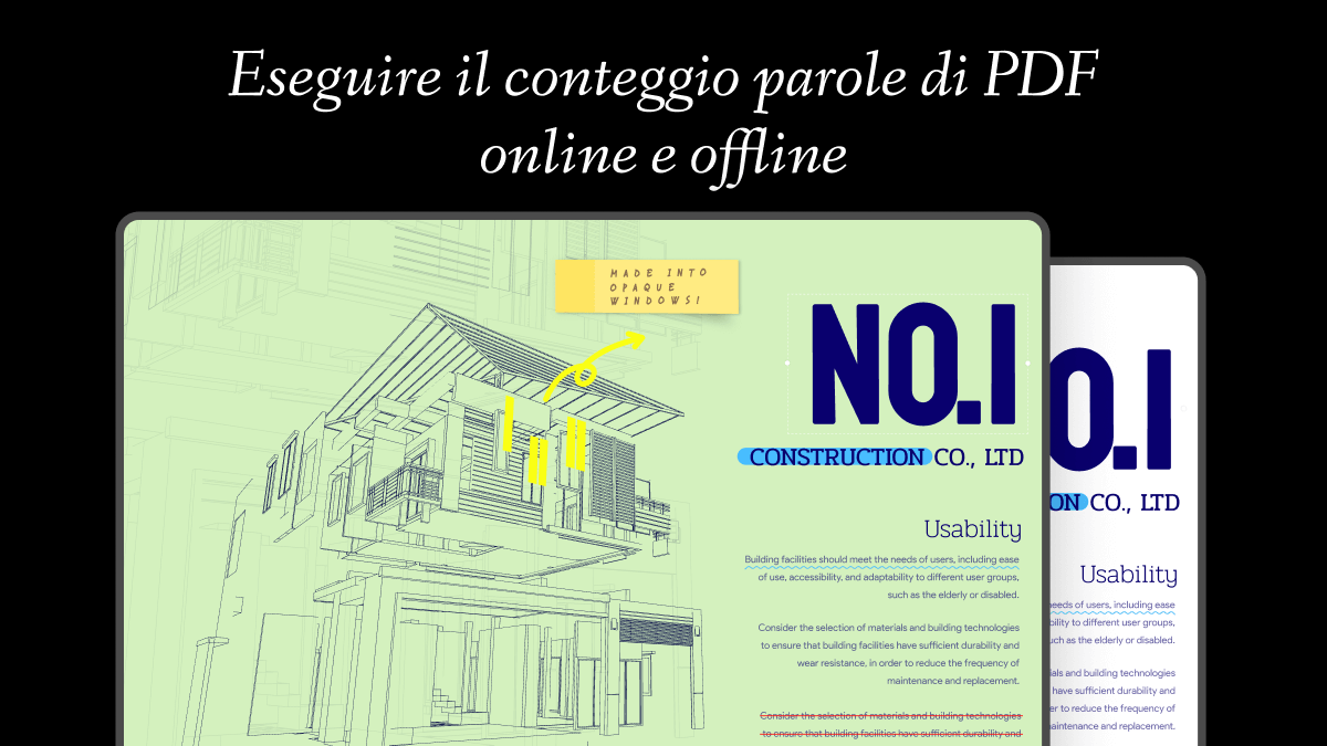 Eseguire il conteggio parole di PDF online e offline | UPDF