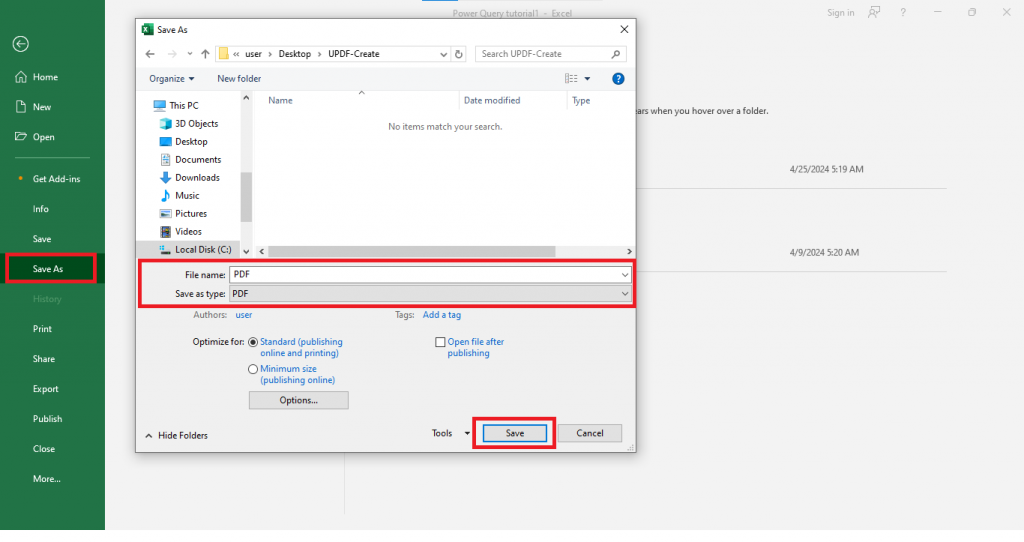 Como salvar todas as planilhas do Excel em um PDF com UPDF | UPDF