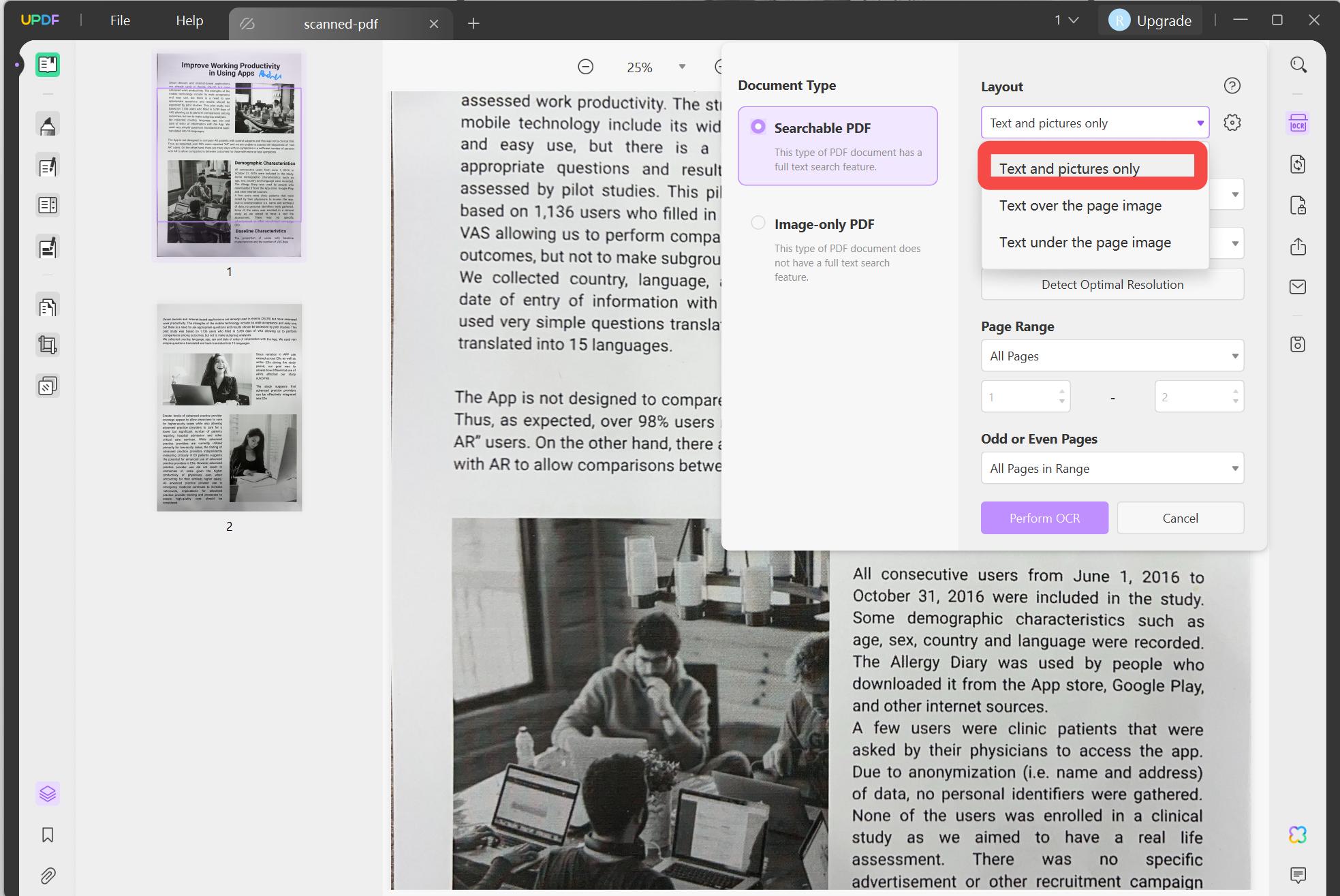 如何從PDF文件中提取影像？ | UPDF