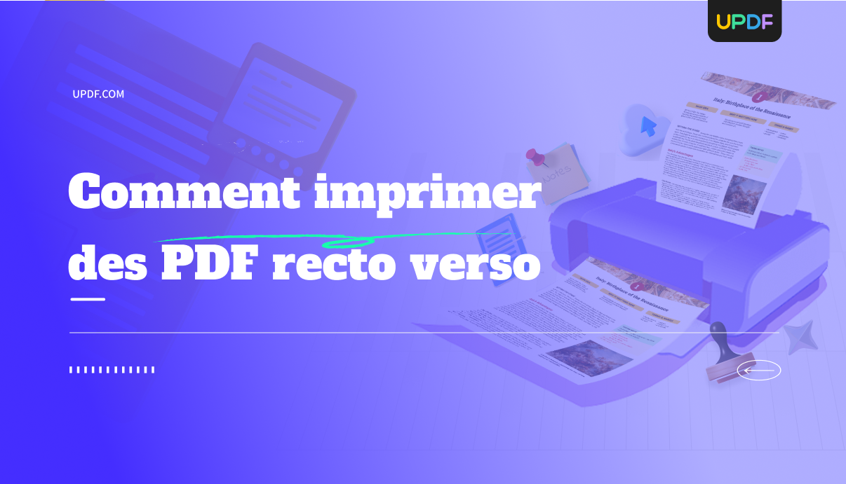 Imprimer le PDF en recto-verso : guide facile | UPDF