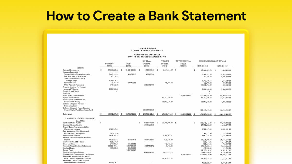 How to Make a Bank Statement PDF with 3 Best Methods | UPDF