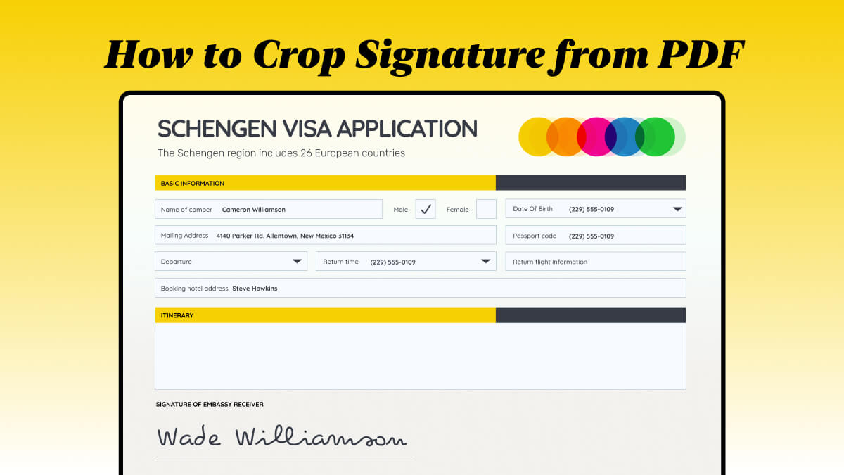 How to Crop Signature from PDF? (Step by Step Guide) | UPDF