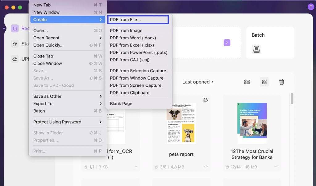 ¿Cómo convertir capturas de pantalla a PDF en Mac? (4 formas comprobadas)|UPDF