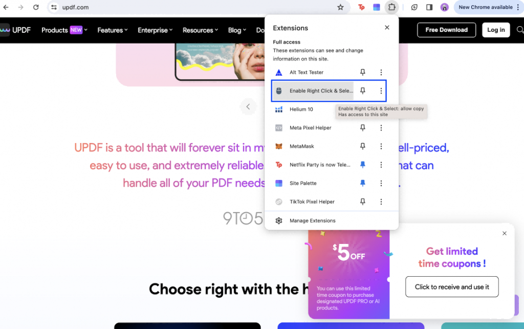 How to Copy Text from Protected Web Page?| UPDF