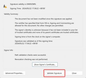 How to Validate Signature in PDF - UPDF