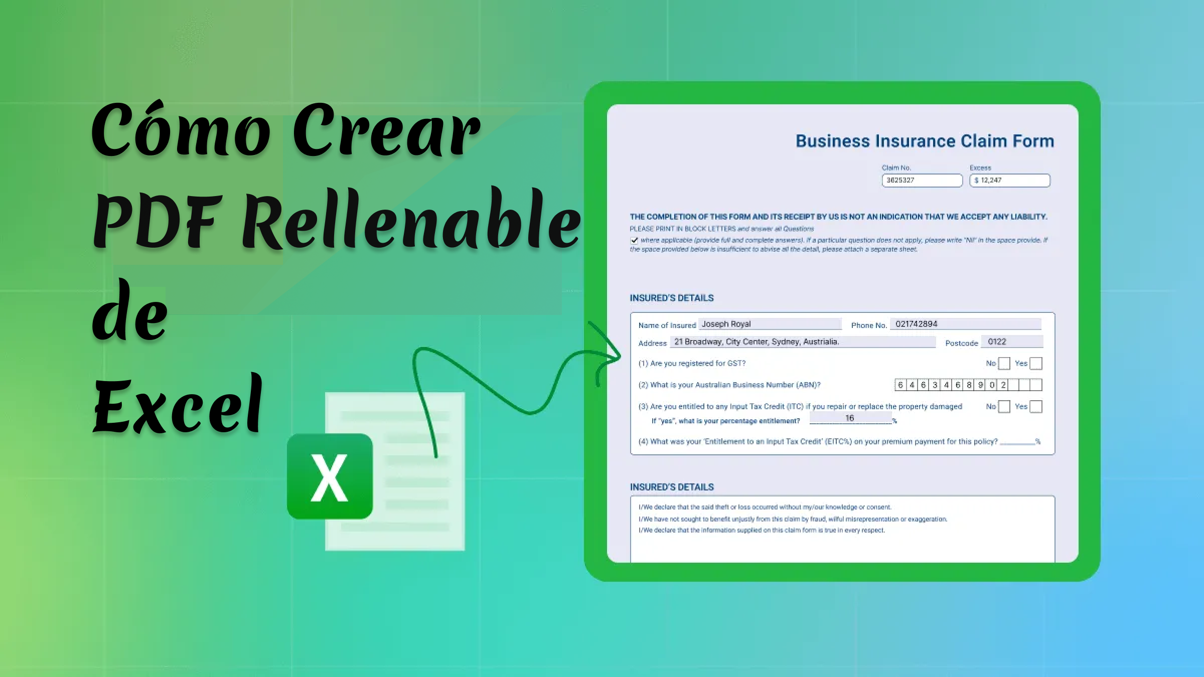 ¿Cómo Crear un PDF Rellenable desde Excel? (2 Métodos)|UPDF