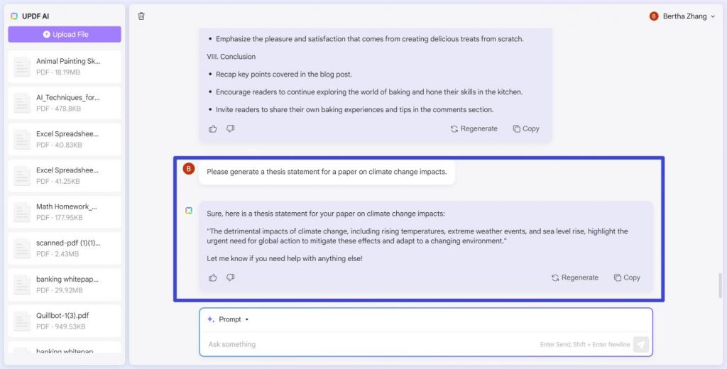 Top AI Thesis Generators for Academic Excellence |UPDF