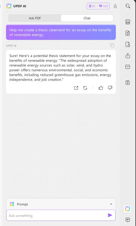 Top AI Thesis Generators for Academic Excellence |UPDF