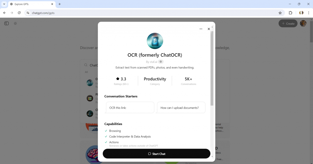 ChatOCR Review: Is It Free and How to Use? | UPDF