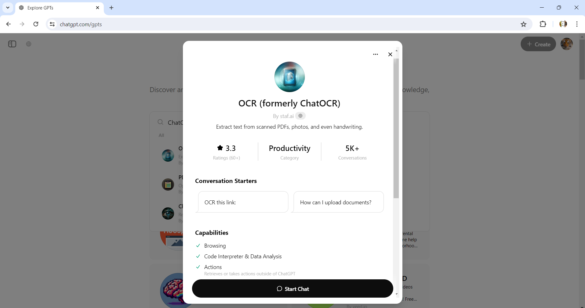 ChatOCR Review: Is It Free and How to Use? | UPDF