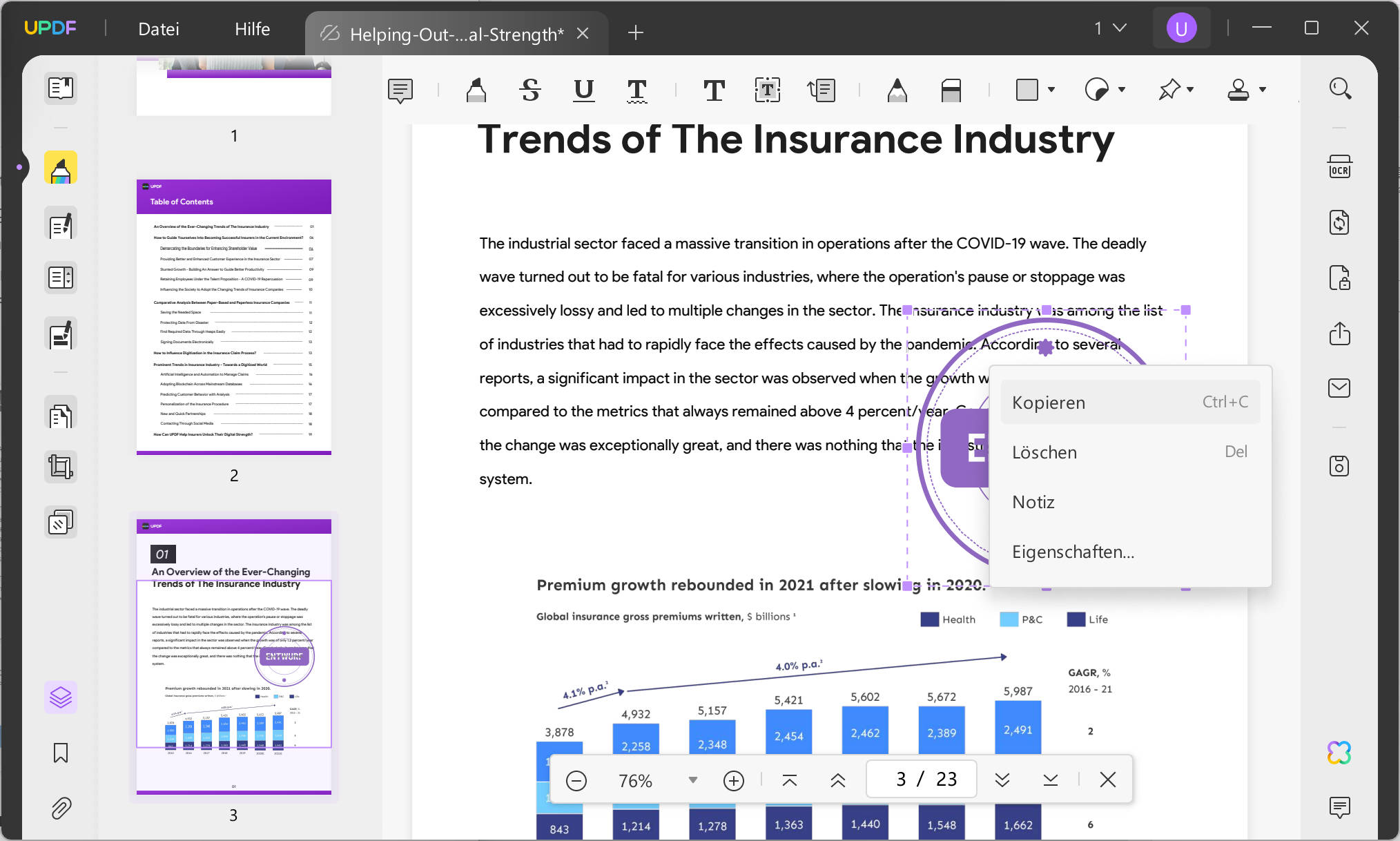 So kopieren Sie einen Stempel für PDF schnell und einfach | UPDF
