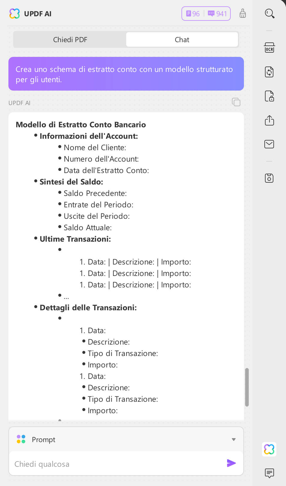 Come creare un PDF dell'estratto conto in 3 modi migliori | UPDF
