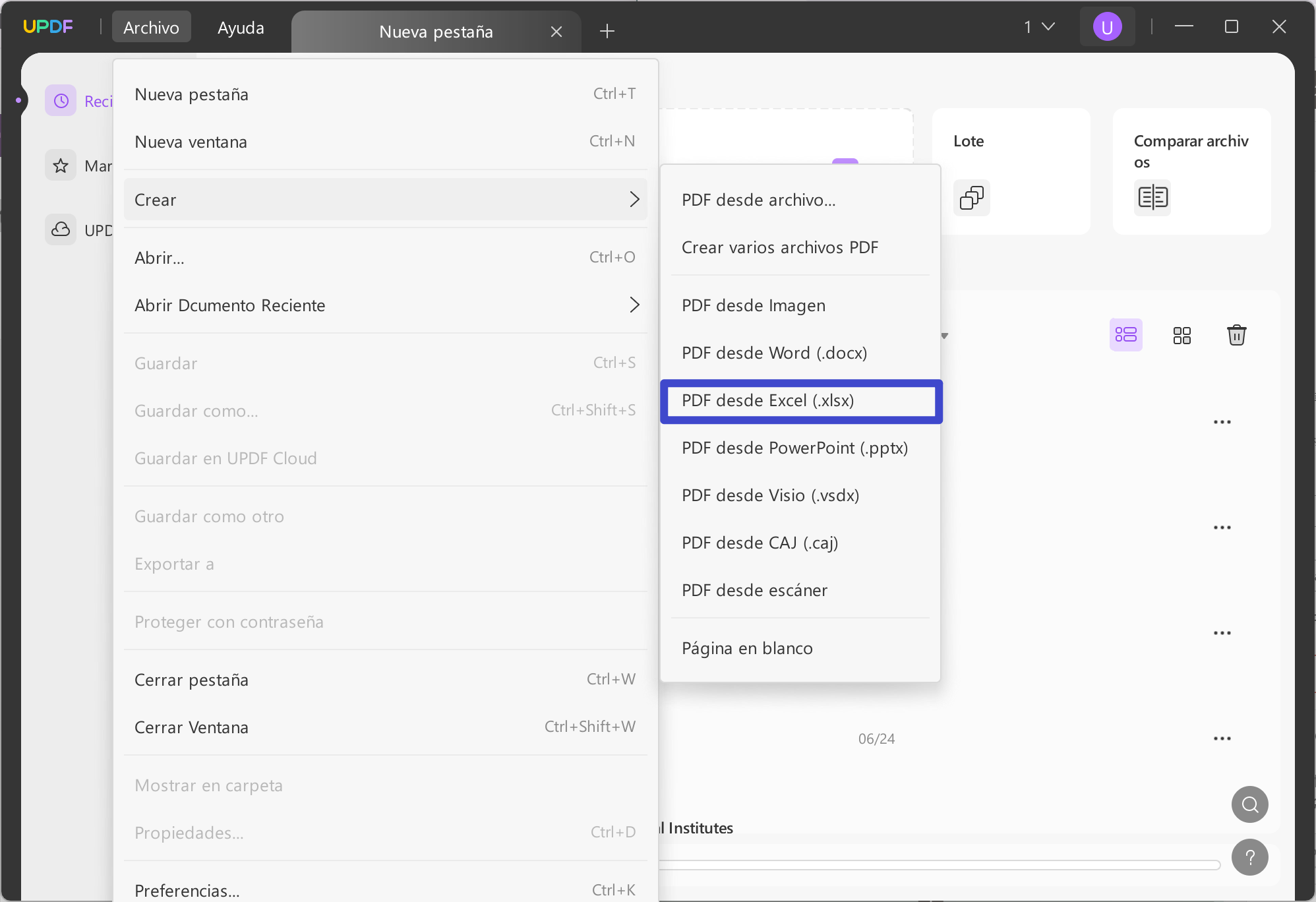 Cómo guardar todas las hojas de Excel en un PDF con UPDF | UPDF