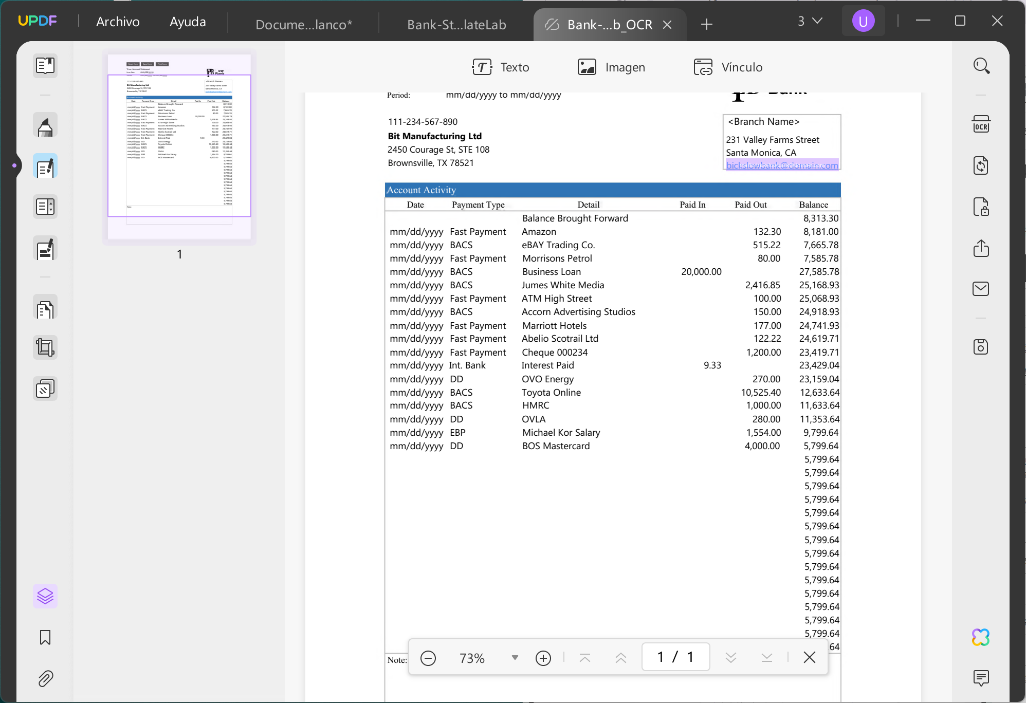 5 migliori generatori di estratti conto (con guida) | UPDF