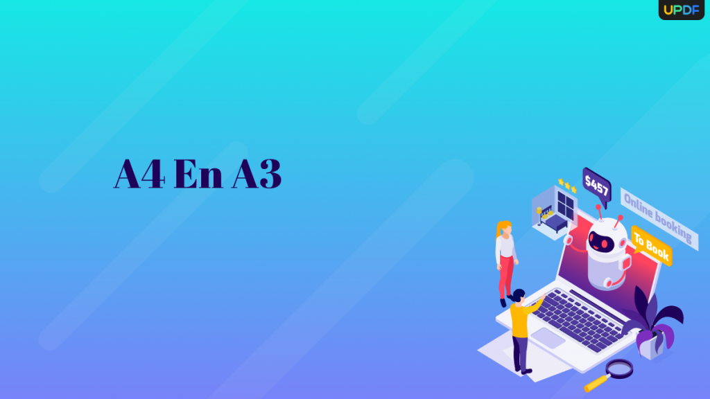 Guide ultime pour convertir le fichier A4 en A3 | UPDF