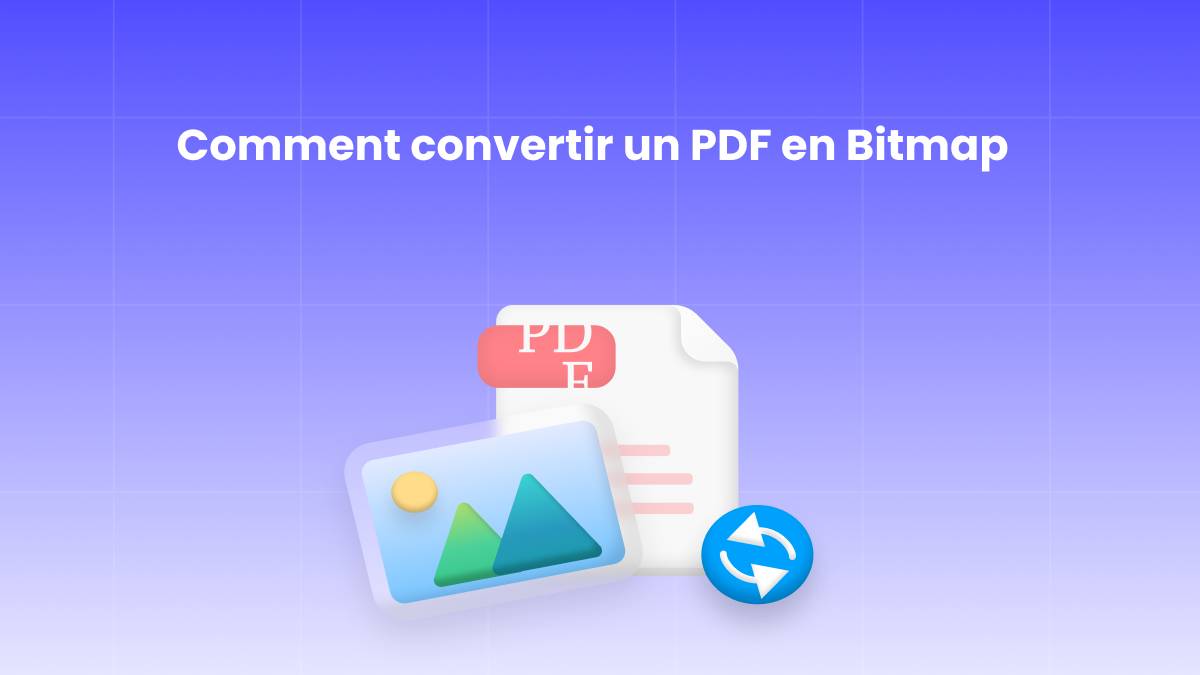 Comment convertir un fichier PDF en Bitmap | UPDF