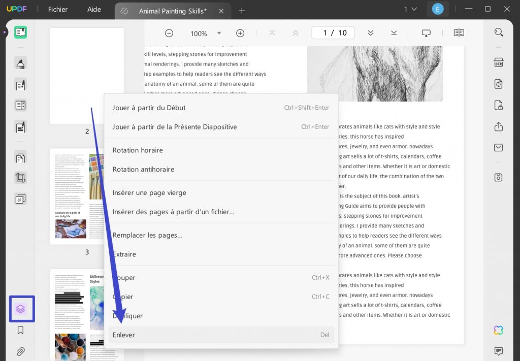 Comment supprimer les pages blanches d'un PDF | UPDF