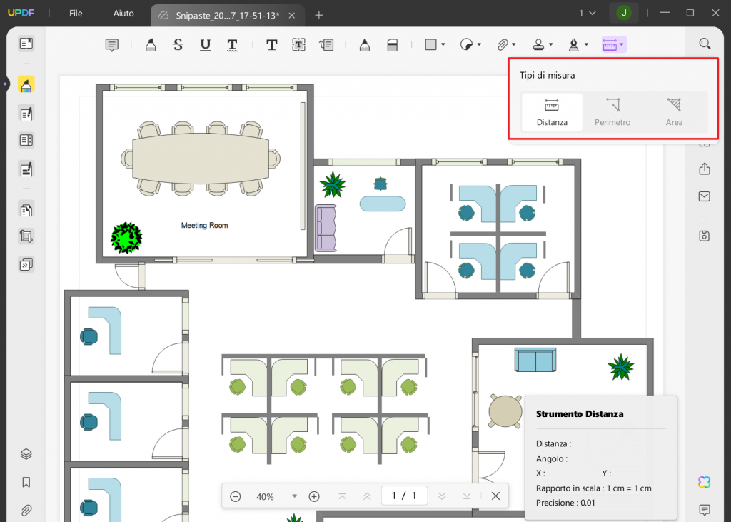 Misurare PDF online e offline | UPDF