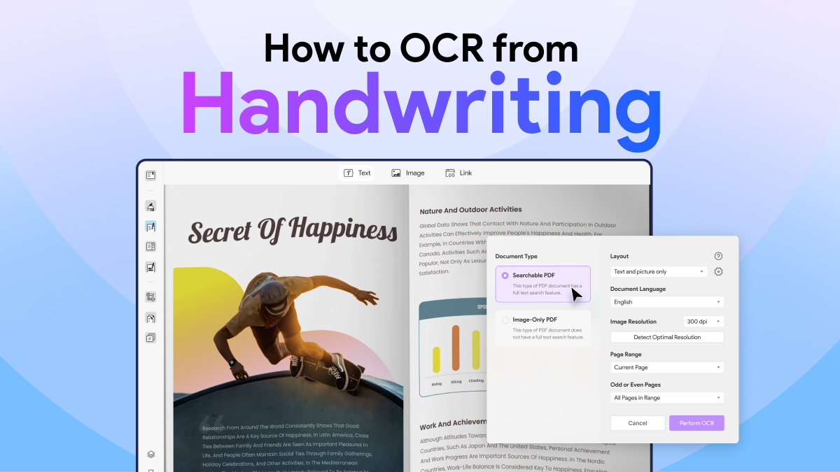 5 Best Handwriting OCR Tools (2025 Updated) | UPDF