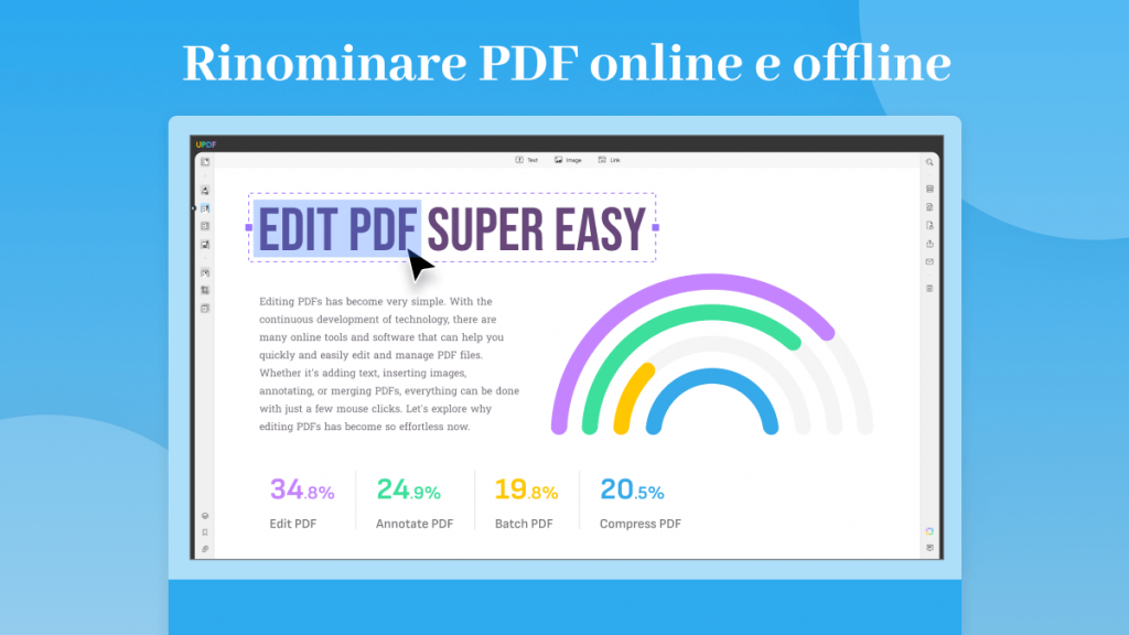 Rinominare PDF online e offline | UPDF