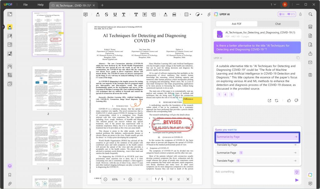 Enhance Your Research with AI Tools for Research |UPDF