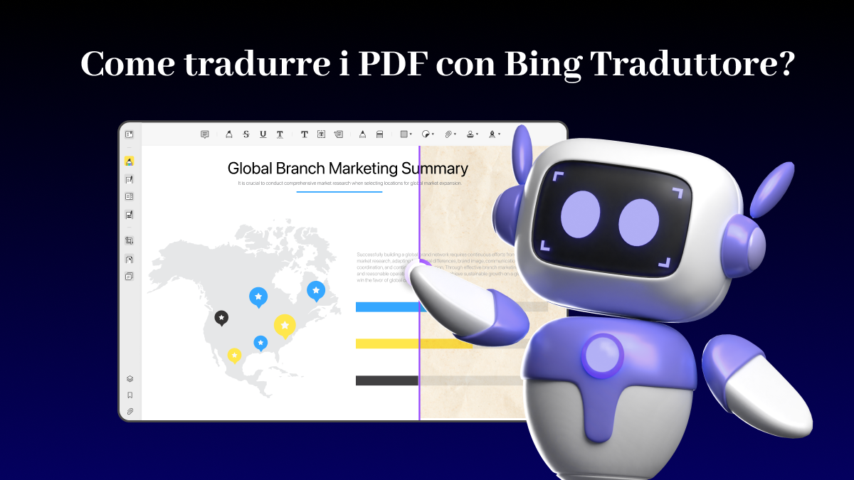 Come tradurre i PDF con Bing Traduttore? | UPDF