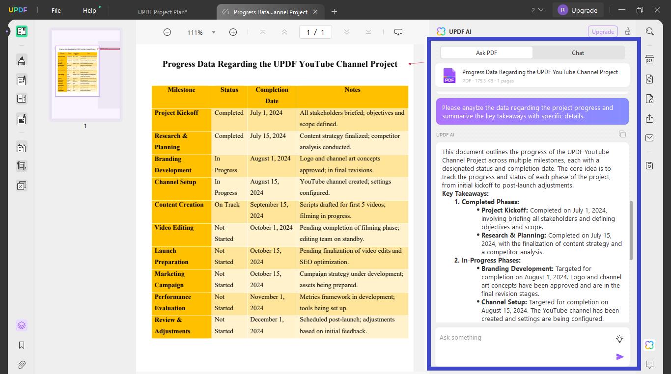 How to Use AI in Project Management? (4 Scenarios) | UPDF