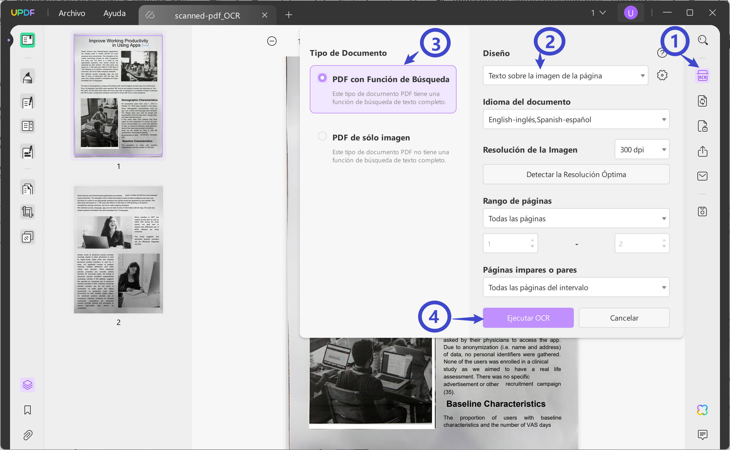 Cómo Limpiar PDFs con el Mejor Limpiador de PDF AI | UPDF