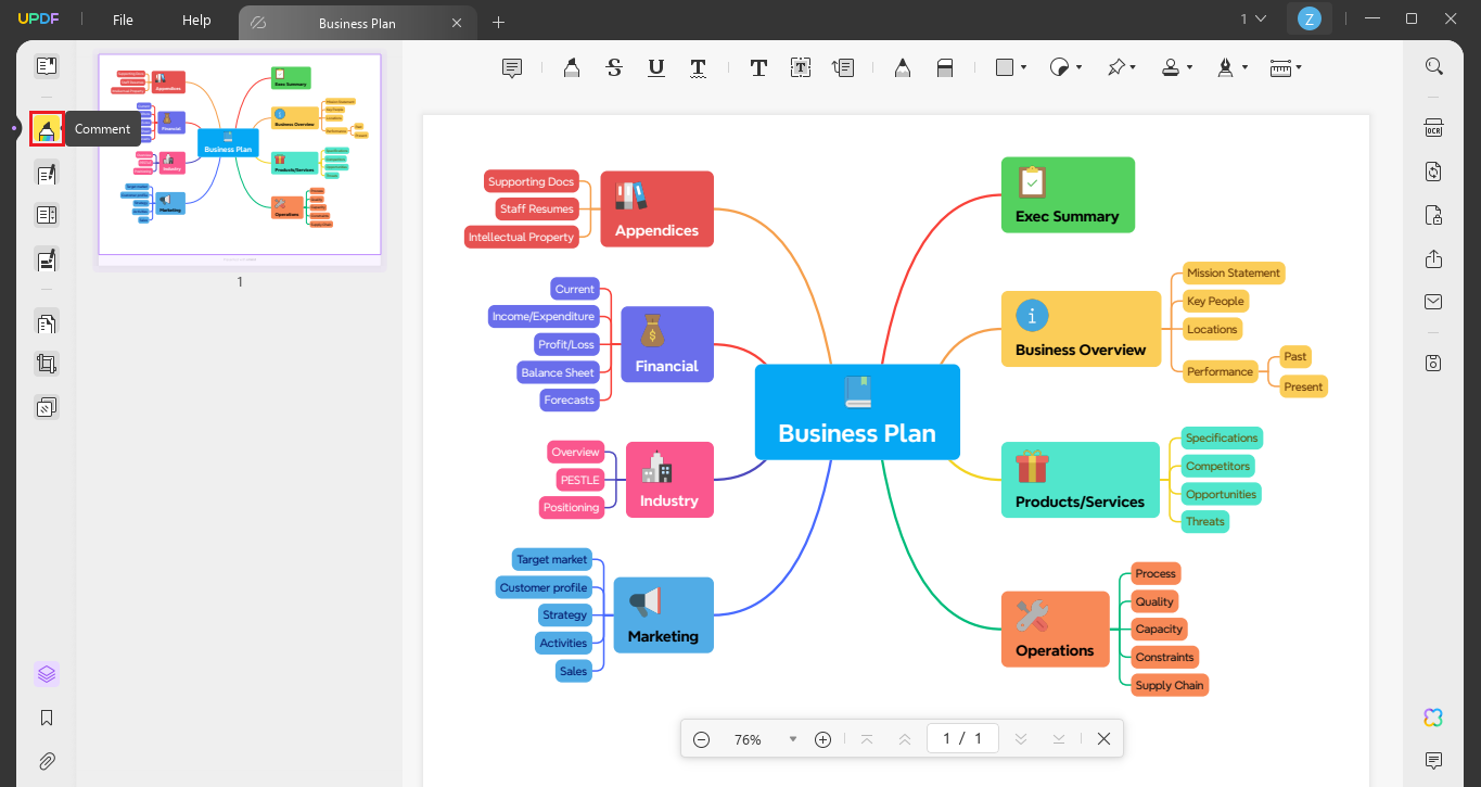 Convert XMind to PDF: Easy Steps & Editing Tips - UPDF