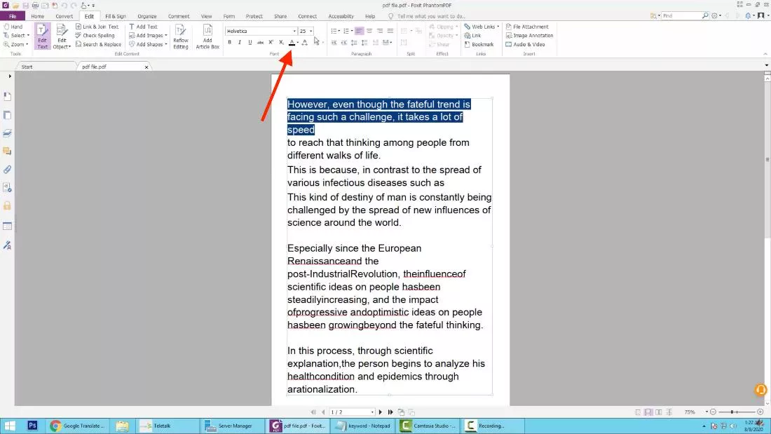 Bagaimana Cara Mengubah Font Di Foxit PDF Editor Langkah Demi Langkah Bagaimana Cara Mengubah Font Di Foxit PDF Editor Langkah Demi Langkah