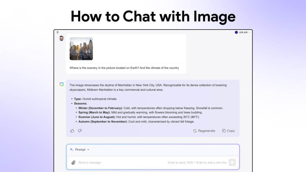 Chat with Images with UPDF AI | UPDF User Guide