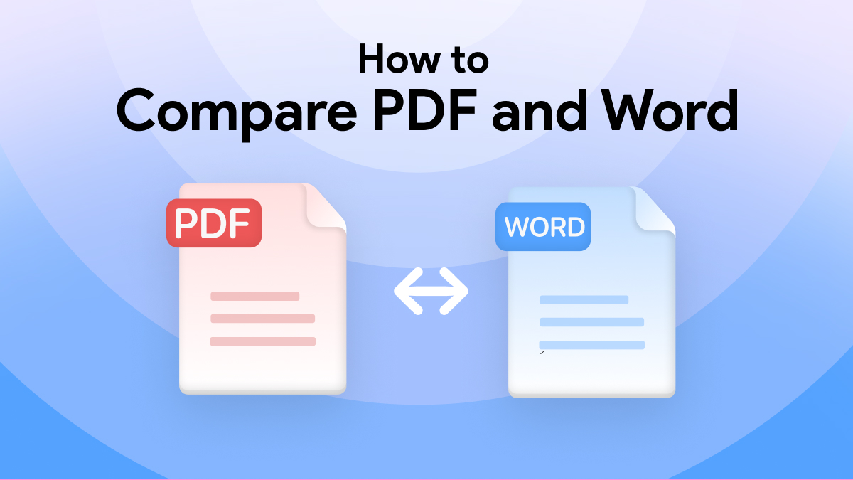 How to Compare PDF and Word Document - Top 3 Methods | UPDF