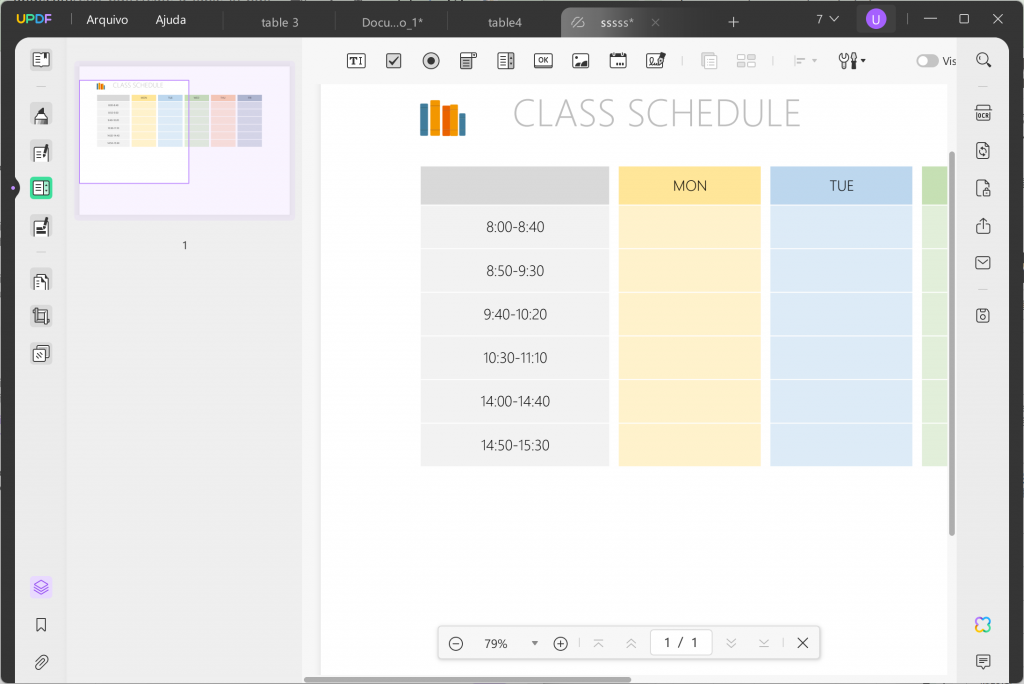 Como criar uma tabela em PDF? (O guia definitivo) | UPDF