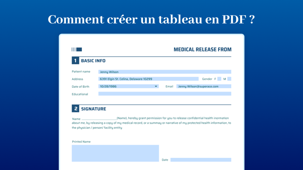 Comment créer un tableau dans un PDF ? (Guide ultime) | UPDF