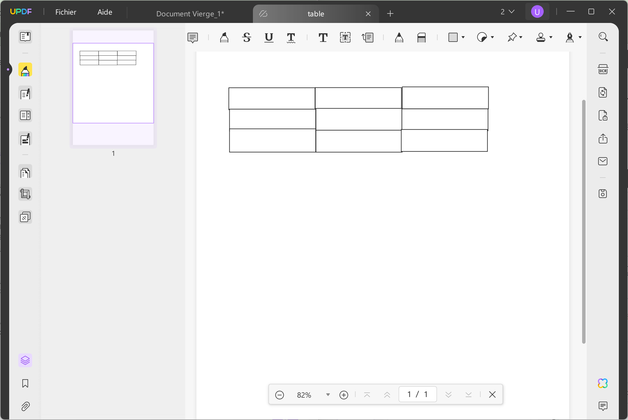 Comment créer un tableau dans un PDF ? (Guide ultime) | UPDF