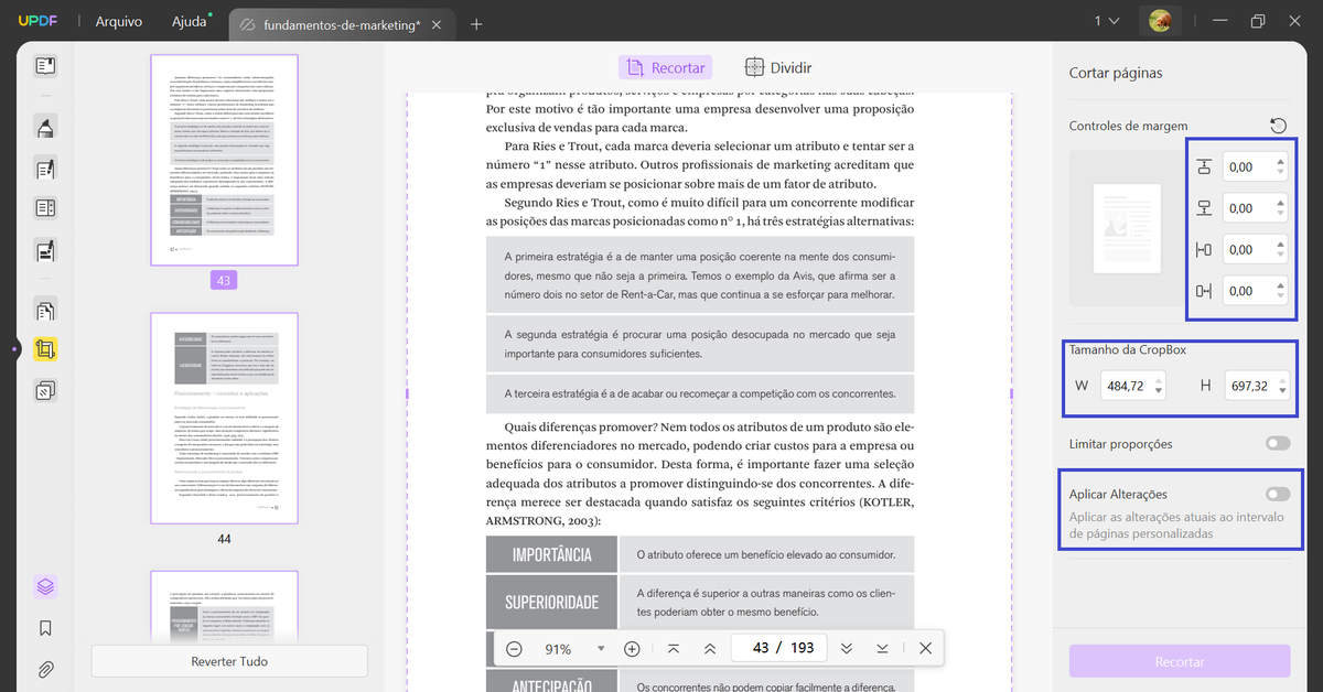 Como Remover Espaço em Branco em PDF com 3 Métodos. UPDF