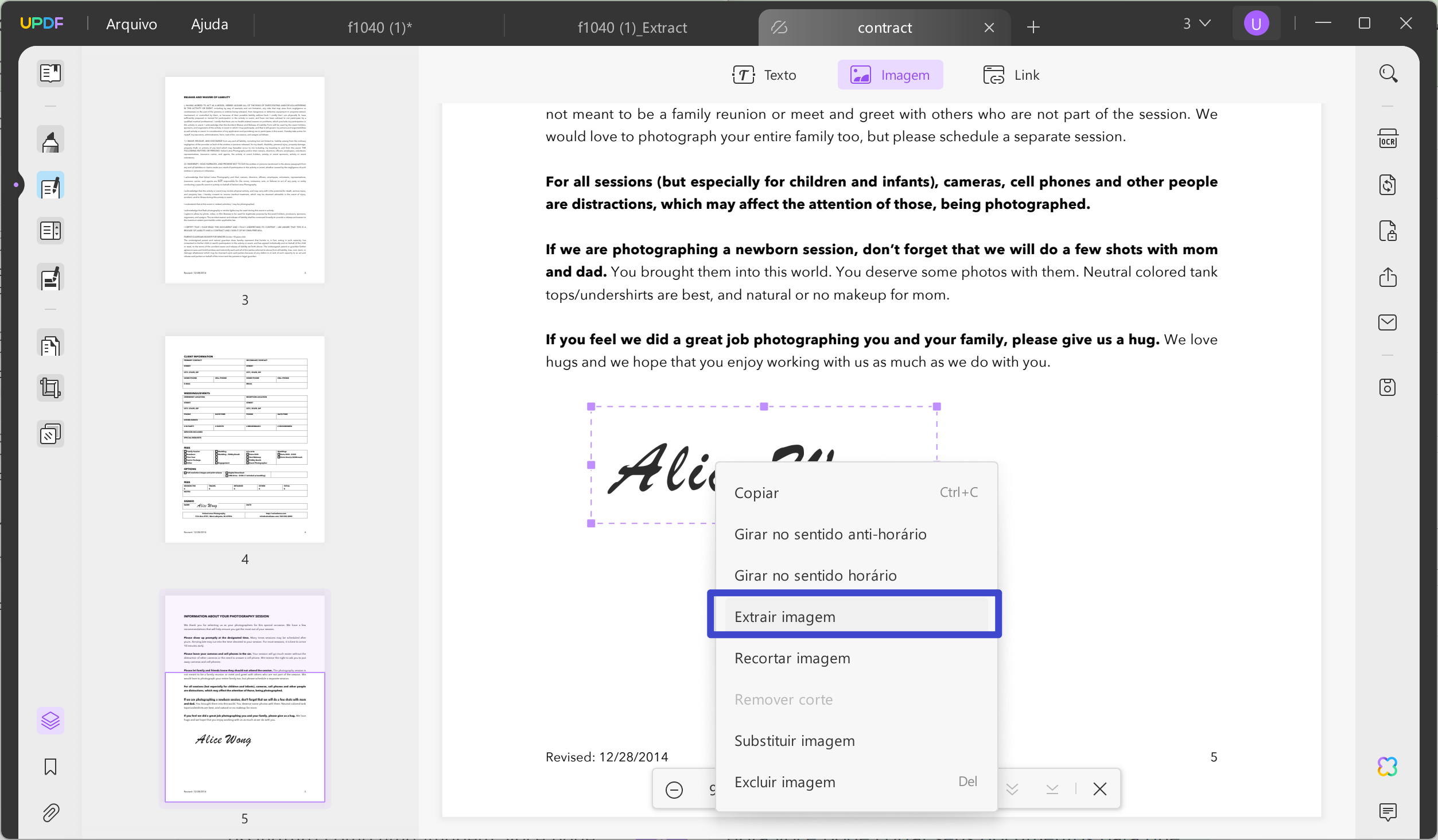 Como cortar assinatura de PDF? (Guia passo a passo)| UPDF
