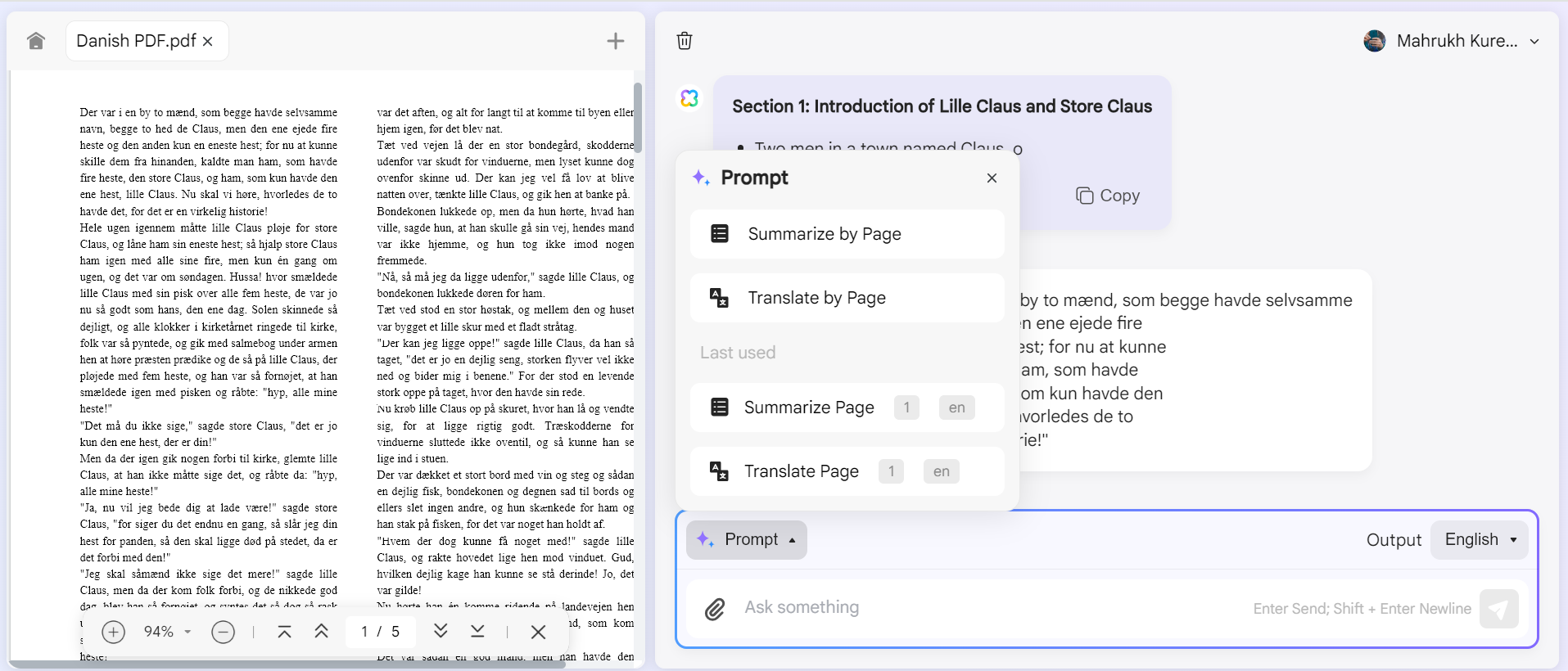 How to Translate PDF from Danish to English? | UPDF