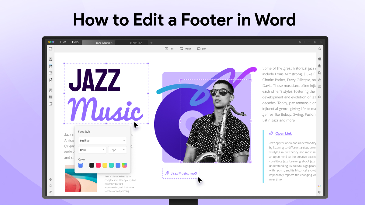 How to Edit a Footer in Word and its Alternative - UPDF