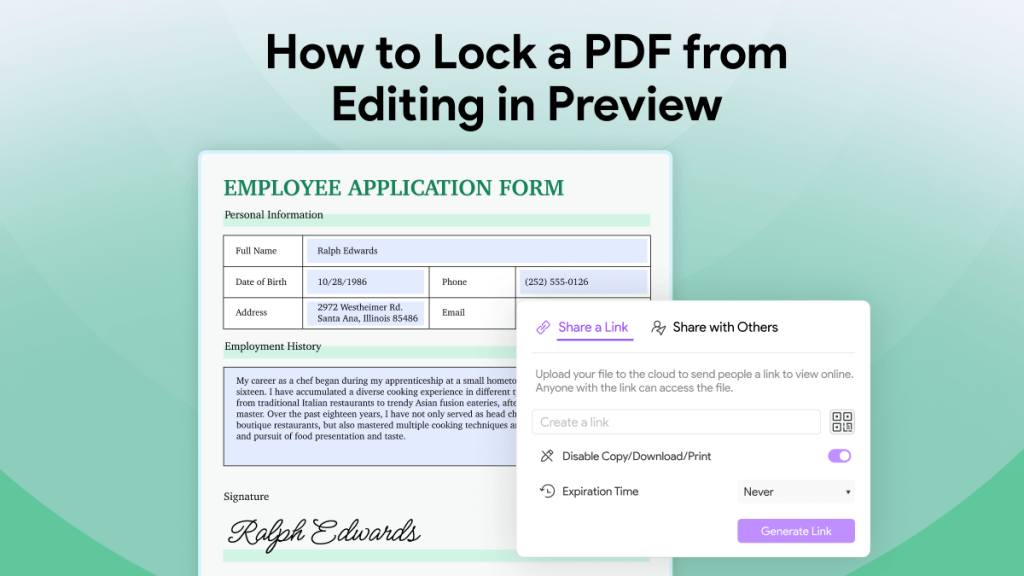 How to Lock PDF from Editing in Preview: Step-by-Step | UPDF