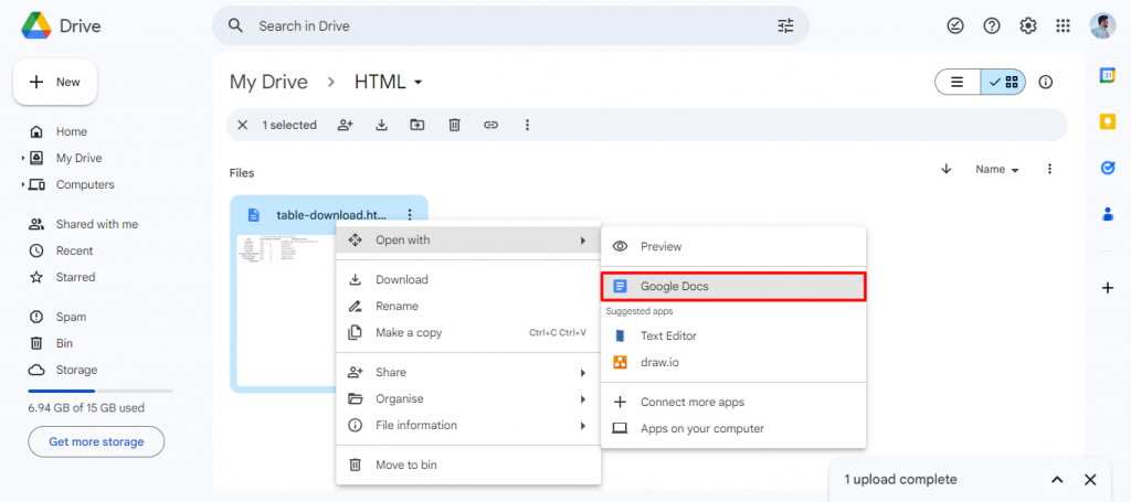 How to Convert HTML Table to PDF? (3 Free Ways) | UPDF