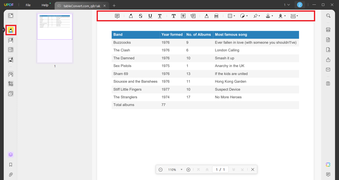 How to Convert HTML Table to PDF? (3 Free Ways) | UPDF