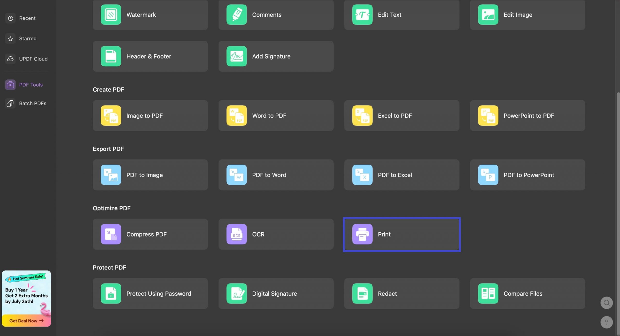 How to Print PDF on Mac | UPDF User Guide
