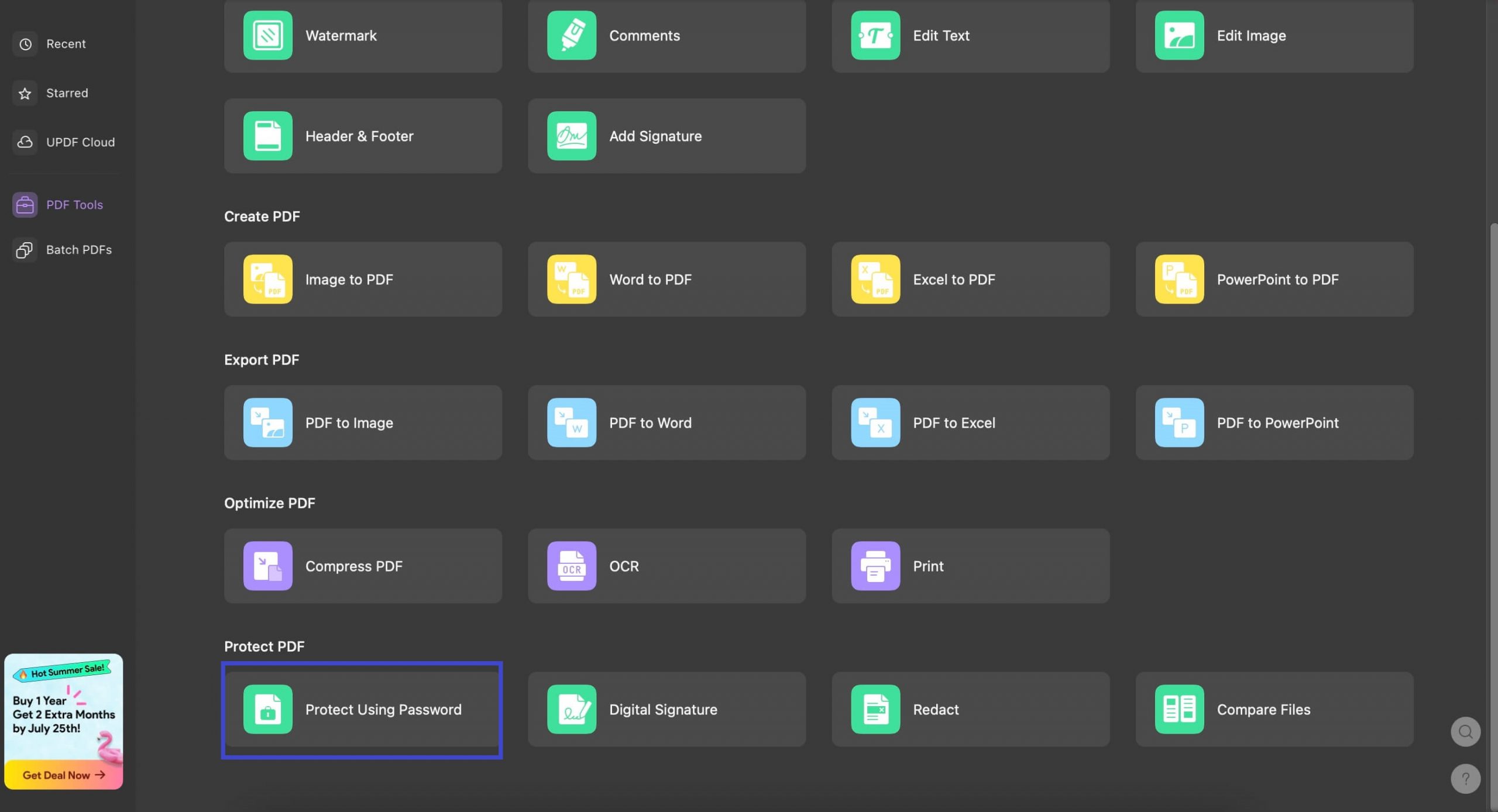 Password Protect Or Redact Pdf With Updf Mac User Guide