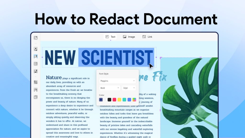How to Redact Document in Simple Steps - UPDF