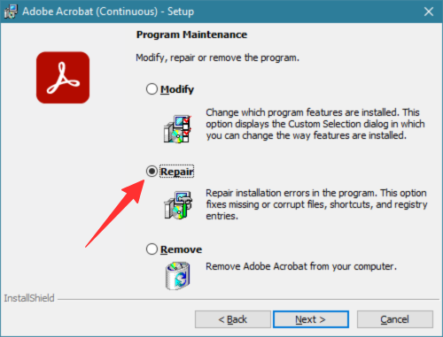A Running Instance Of Acrobat Caused An Error Fixed Updf