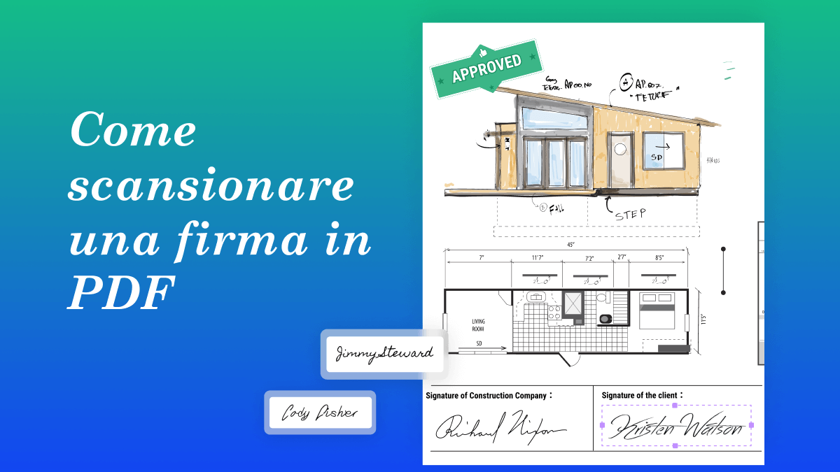 Come scansionare una firma in PDF? | UPDF
